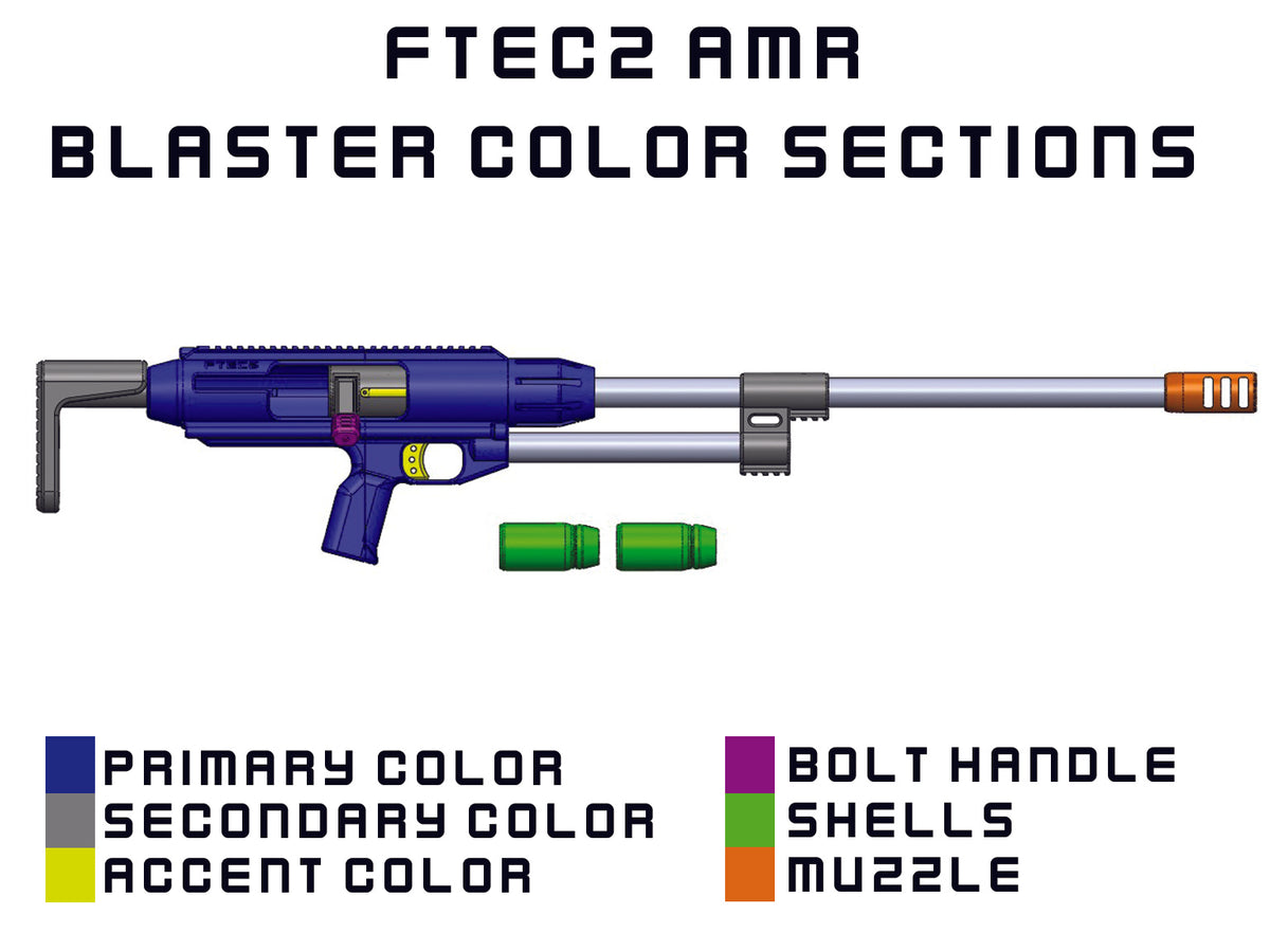 FTEC2 AMR Custom Fully Assembled Blaster – Foam Technician